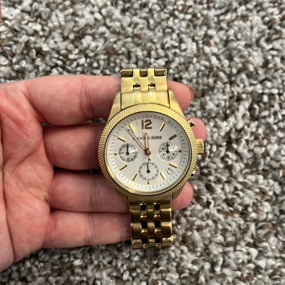 Michael Kors Collection | Accessories | Michael Kors Womens Chunky Gold ...